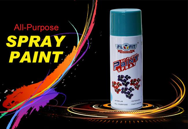 High Visible Water Based Acrylic Spray Paint , Fast Dry Spray Paint For ...