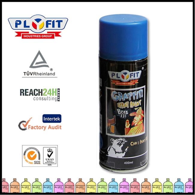 Washable Aerosol Spray Graffiti Spray Paint For Multi Purpose Color Paints
