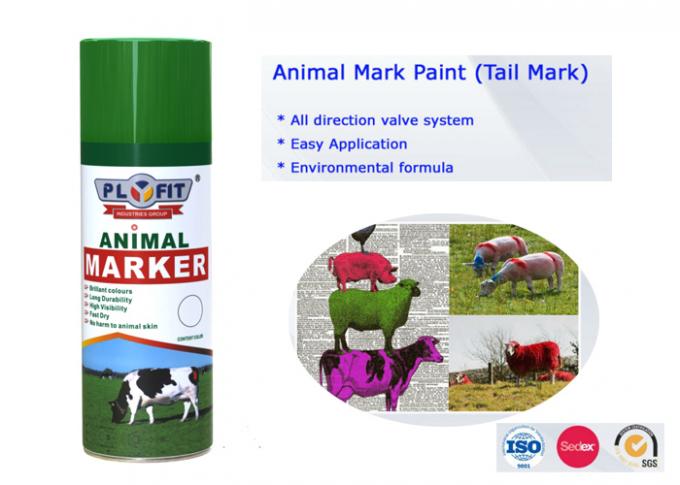 Harmless Colorful Animal Safe Spray Paint Distinguish Between Sheep ...