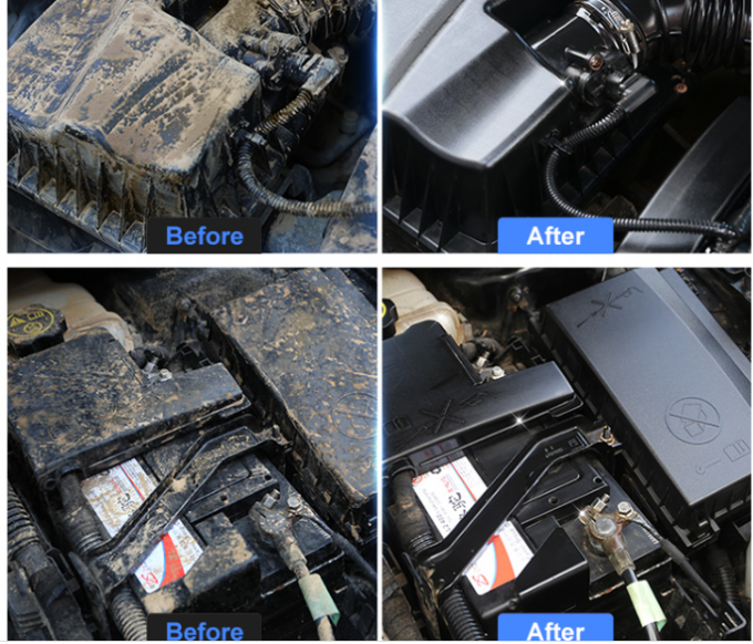 Tinplate Can 500ml Engine Foam Degreaser Remove Heavy Oil Grease Dirt Grime