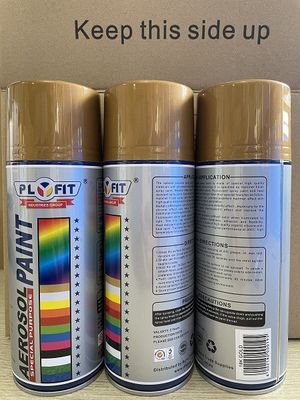 LPG Propellant Aerosol Spray Paint 400ML Oil Base Dry Fast High Heat Color