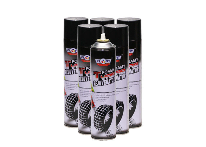OEM Manufacturing Car Tyre Polish Foam 450ml 600ml 750ml Renew For Car Tyre