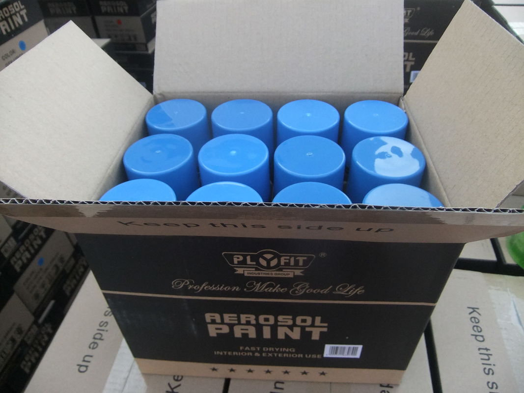 fast drying 400 ML Graffiti Art Spray Paint Good Fastness Coloring Effects