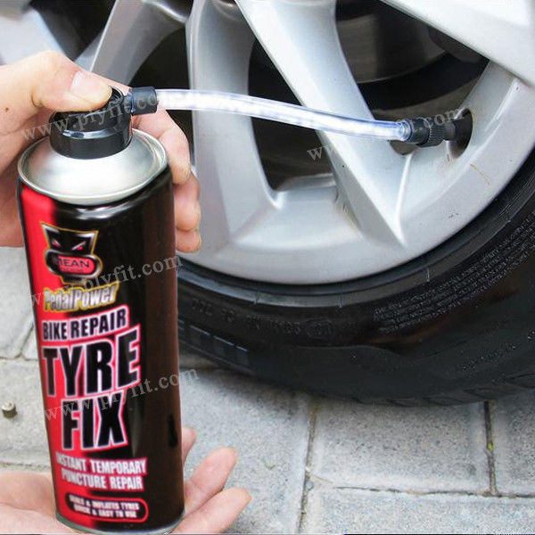 Portable Vehicle 450ml Emergency Tire Sealant Repair Automatic Tire Sealant And Inflator