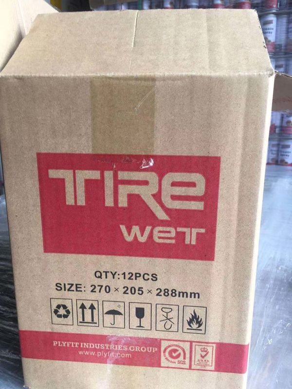 MSDS Car Care Products Scarcity Water Based Aerosol Tire Shine Gel