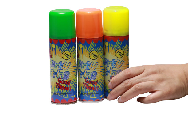 Festival Decoration Party Silly String Spray Non Flammable Multi Color ...
