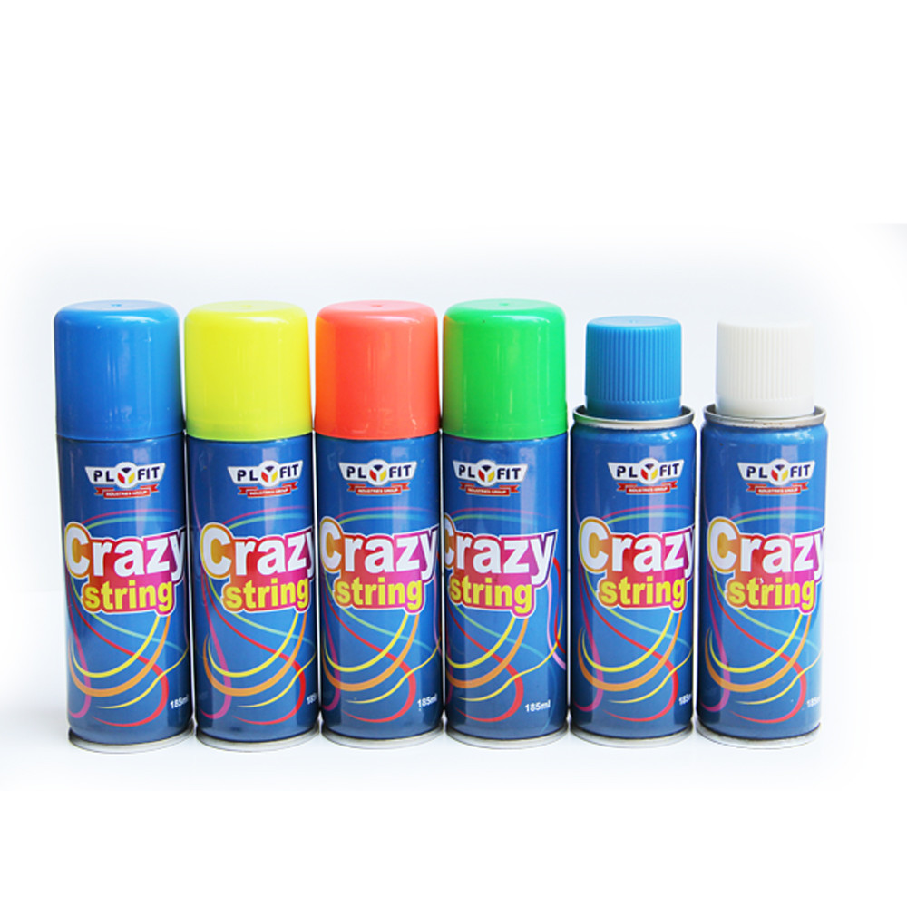 Mixed Colors Party Silly String Spray Crazy Colourful Silly String ...