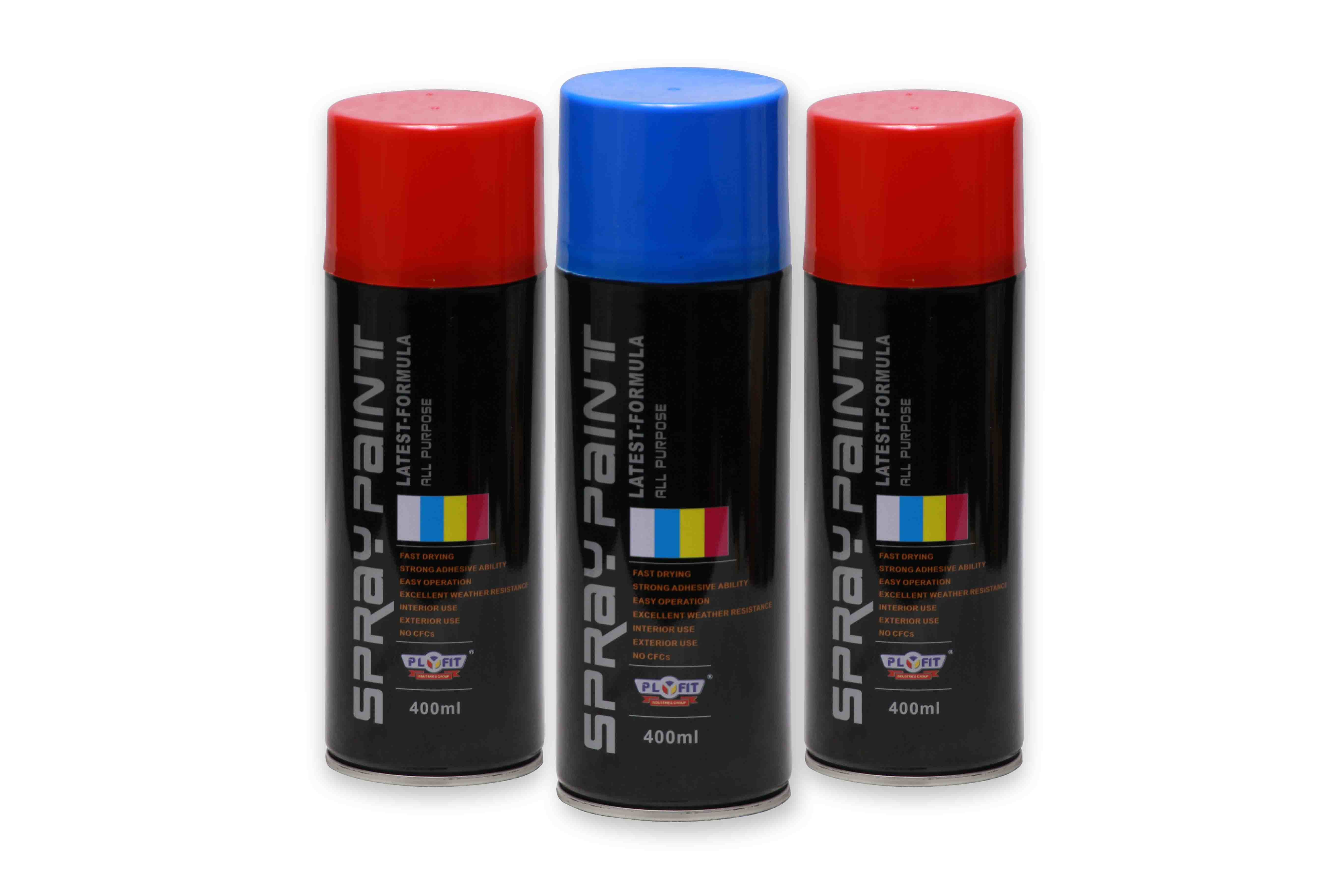 Long Lasting Acrylic Custom Aerosol Paint 450ml Liquid Viscous Paint