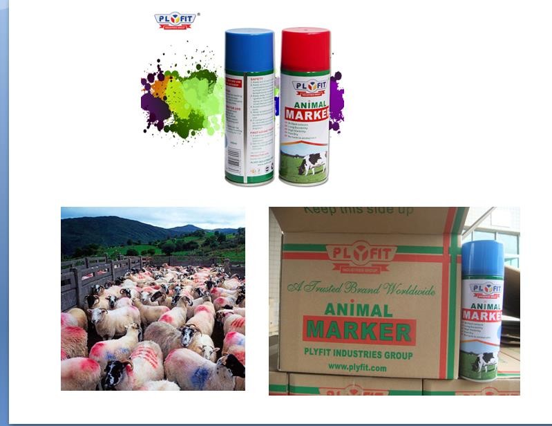 High Reflective Livestock Marking Paint Weather Resistance For Pig ...