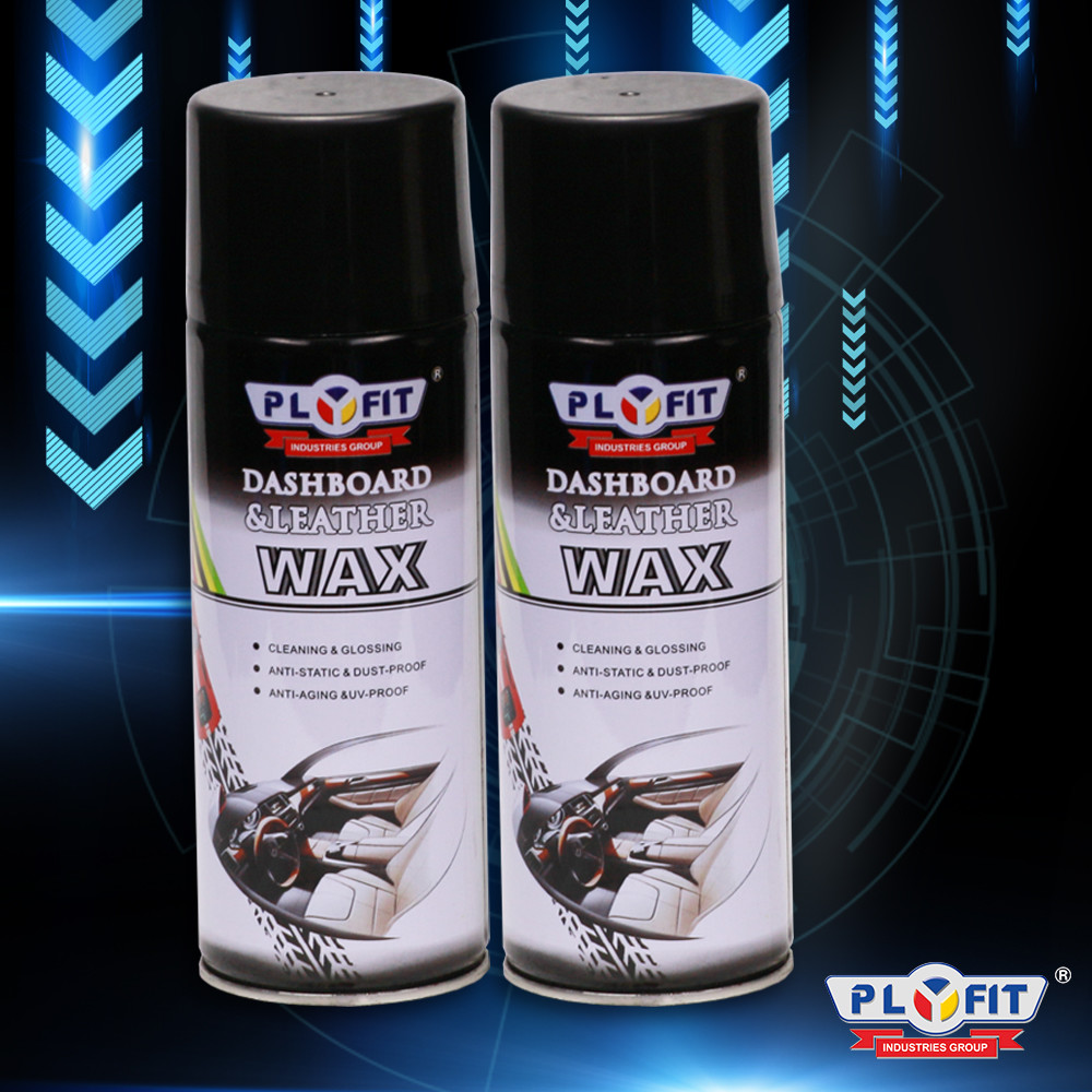 Transparent Color Dashboard Wax Polish Spray For Car Seat Dashboard