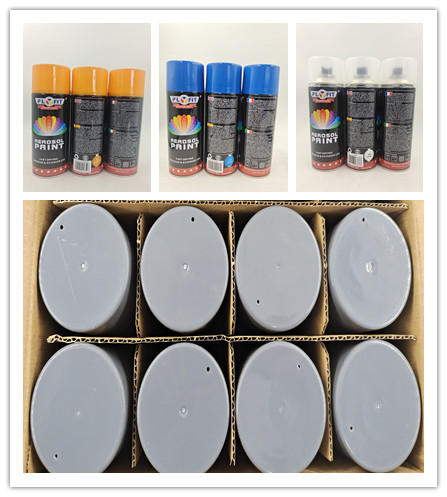 SASO 400ml Tinplate Aerosol Spray Paint PLYFIT Acrylic TUV EN71
