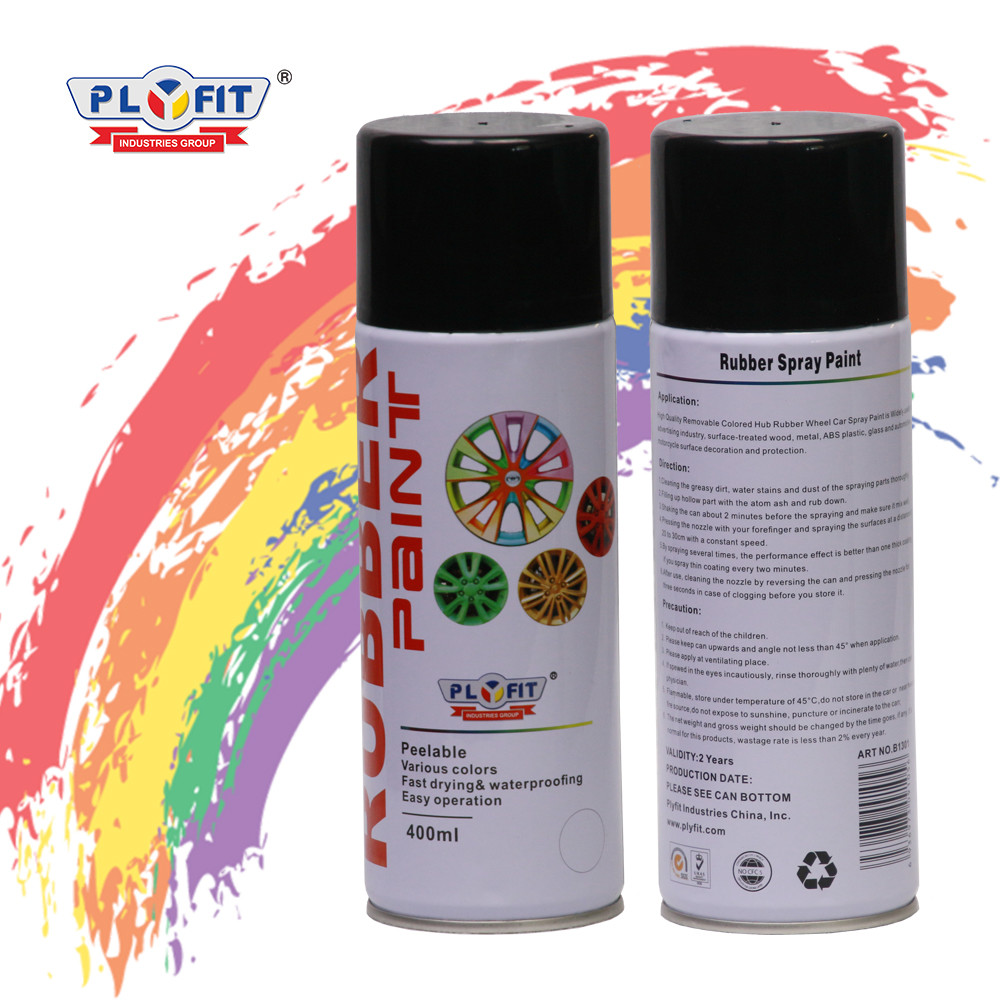 Liquid 400ml Aerosol Rubber Coating Spray Paint Removable Water Based ...